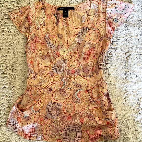 Marc Jacobs | Tops | Marc Jacobs Top Sz 2 | Poshmark